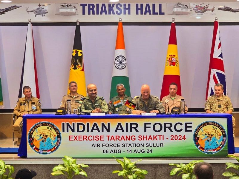 Multilateral Air Exercise Tarang Shakti Underway in India | Halldale Group